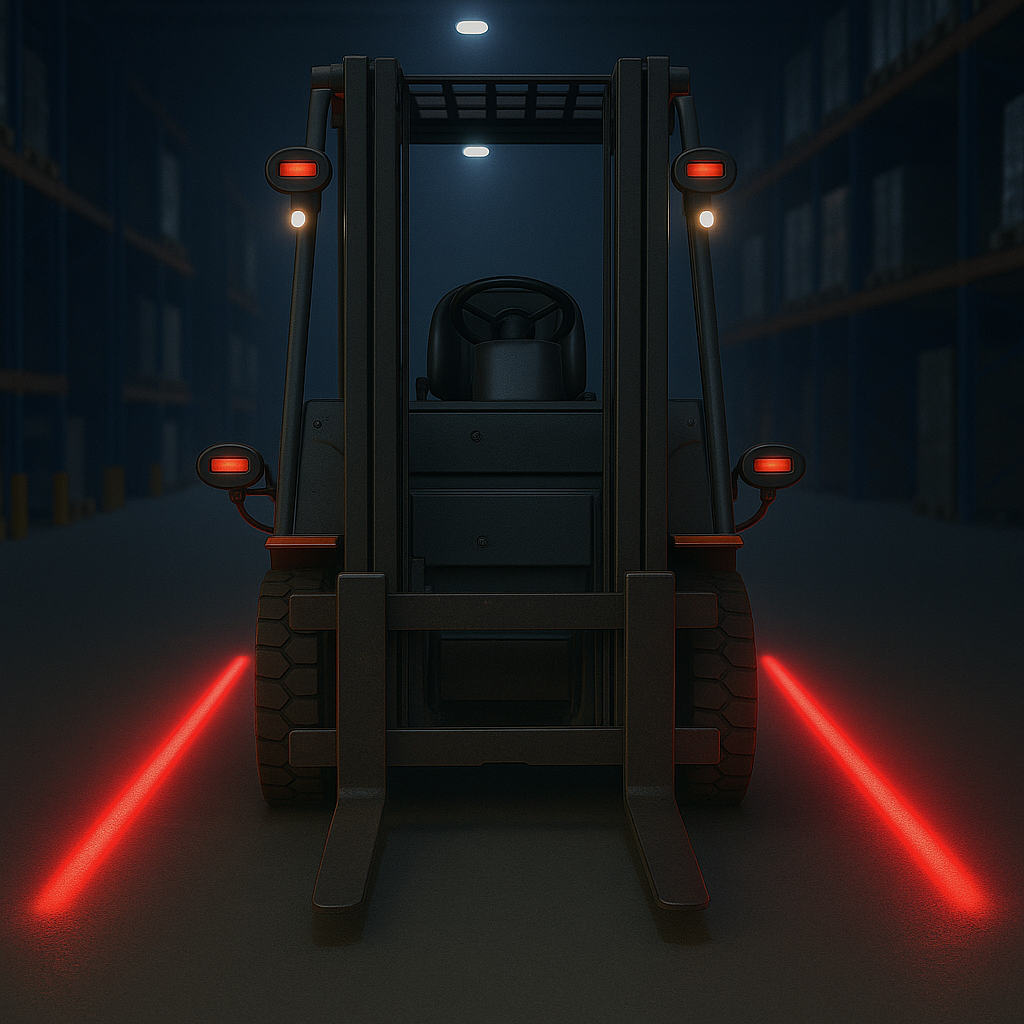 YC-832 Blue LED Forklift Safety Light | Yeeu Chang